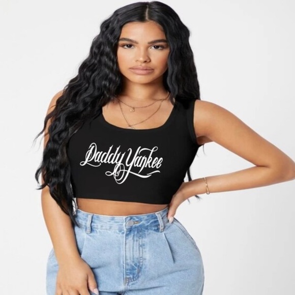 Tops | Daddy Yankee Crop Top Daddy Yankee Top Daddy Yankee Tours Crop ...